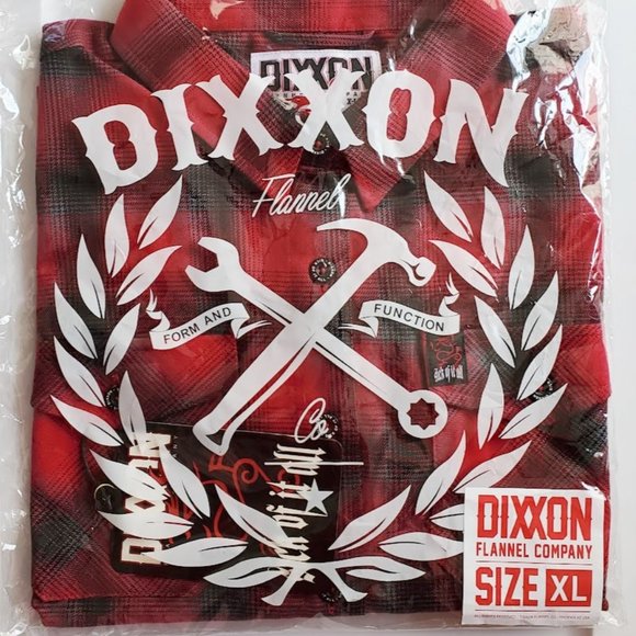 DIXXON | Tops | Dixxon Flannel X Sick Of It All Collab Womens Flannel ...